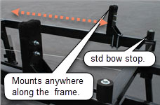 Crank Triple Tube Center Lift Pontoon Boat Trailers